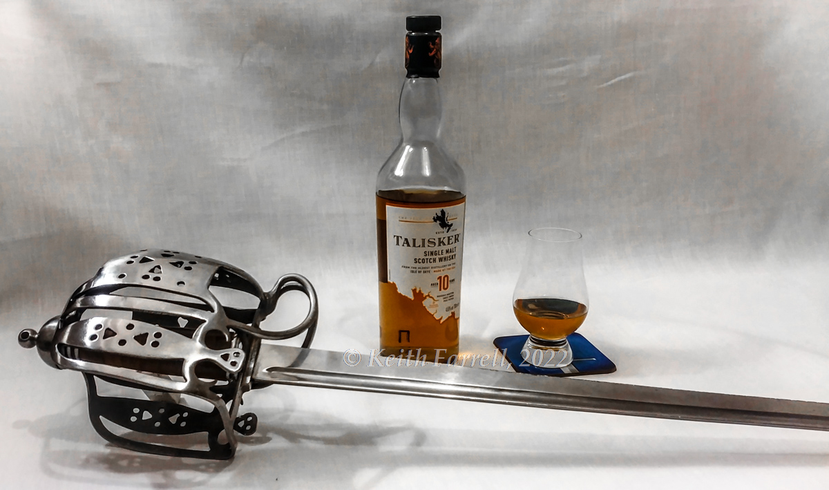 Pairing whisky with antique swords - Keith Farrell